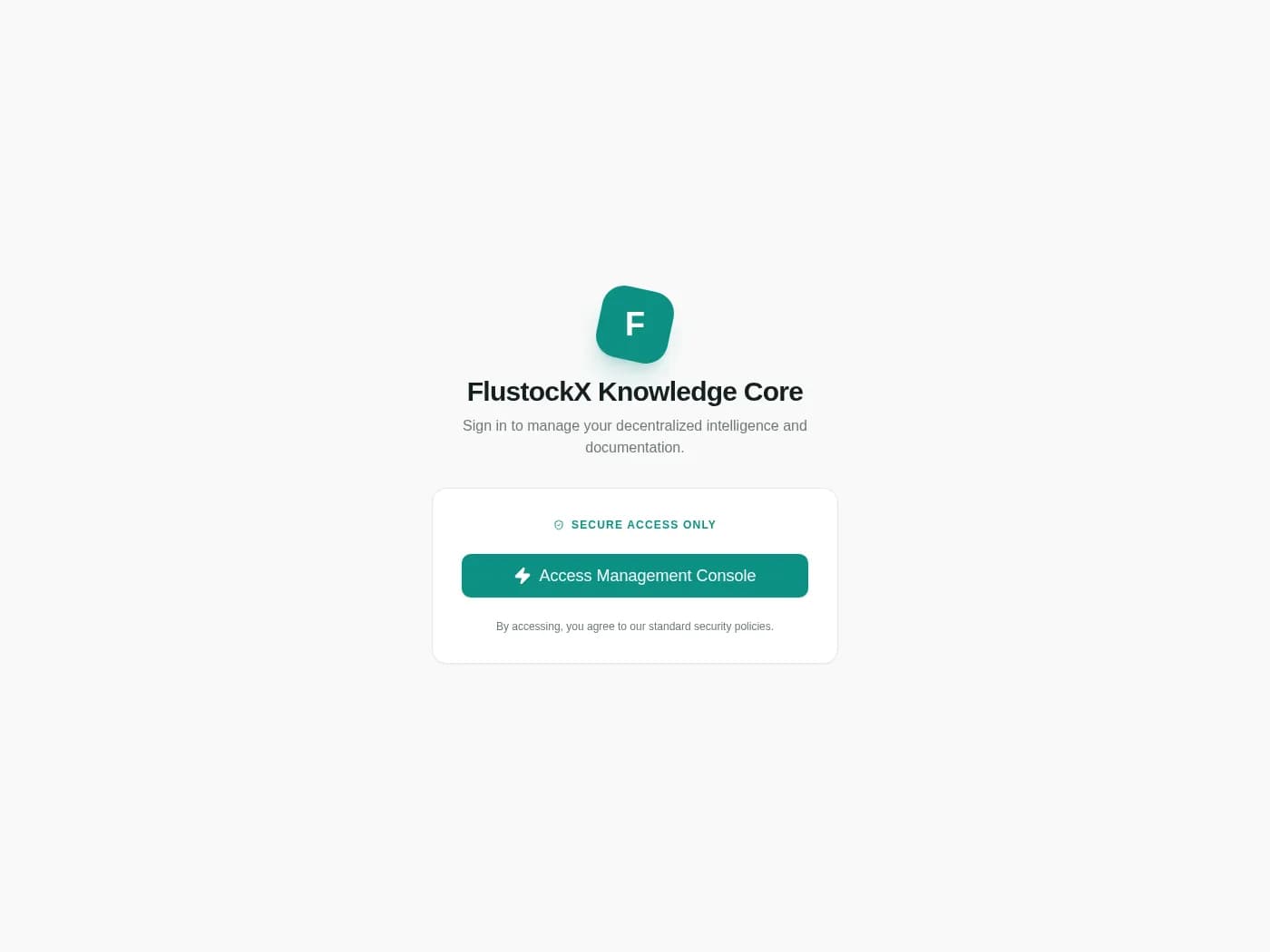 FlustockX Knowledge Core