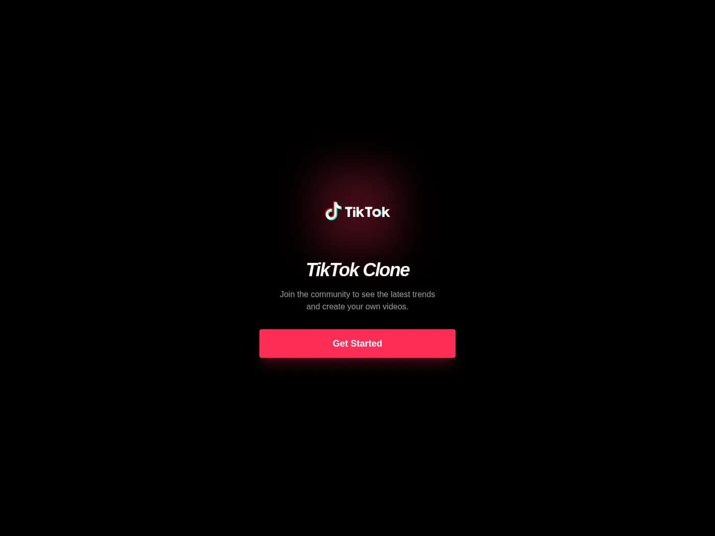 Flutter TikTok Clone