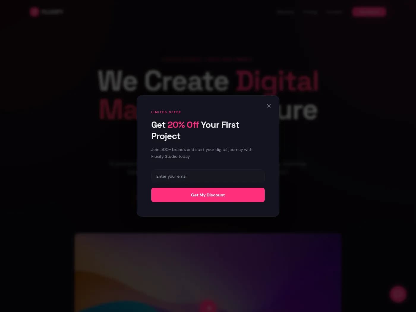 Fluxify Studio Website