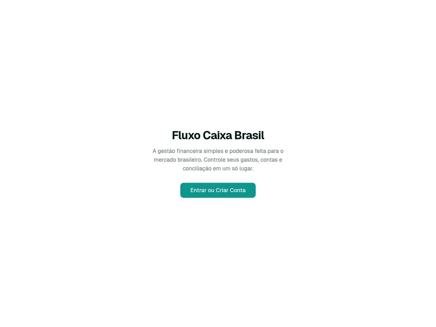 Fluxo Caixa Brasil