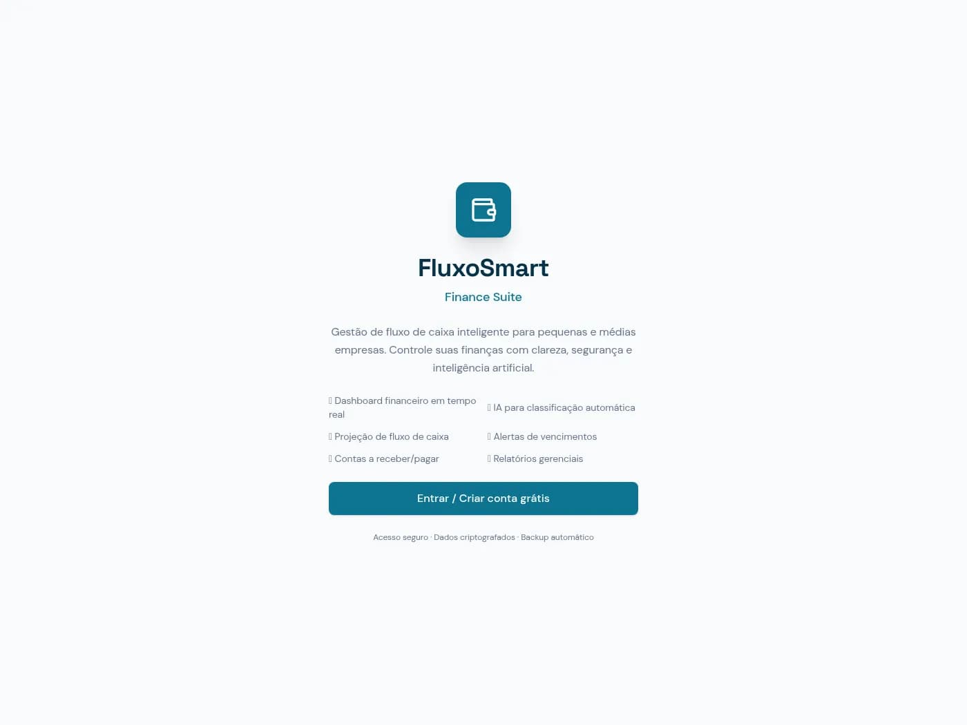 FluxoSmart Finance Suite
