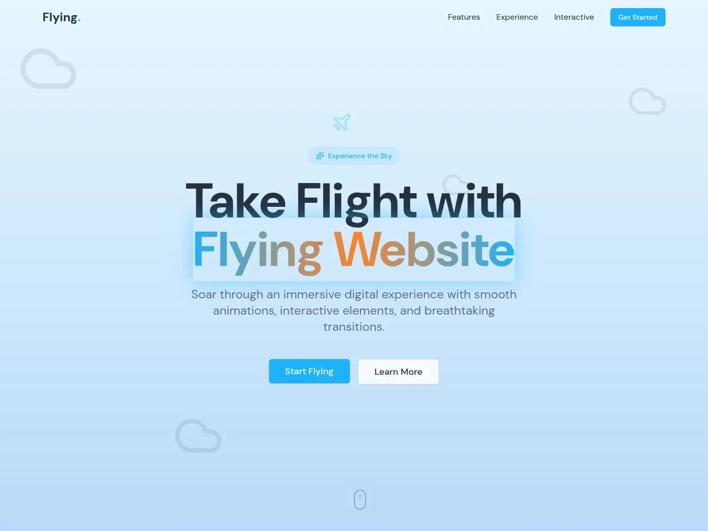 Flying Website