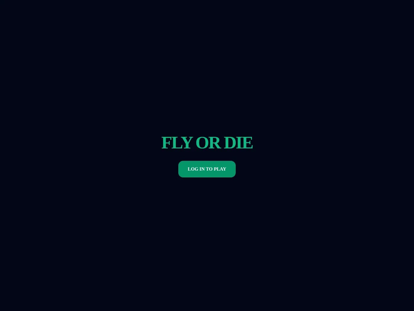 FlyOrDie Clone