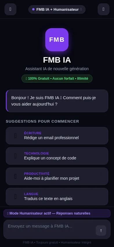 FMB AI Chat Clone