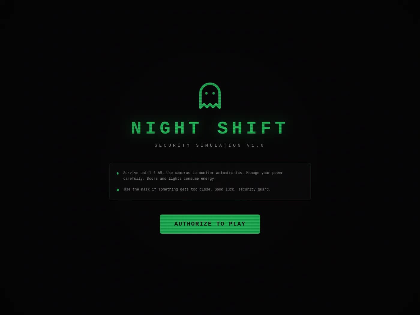 Night Shift Security Sim