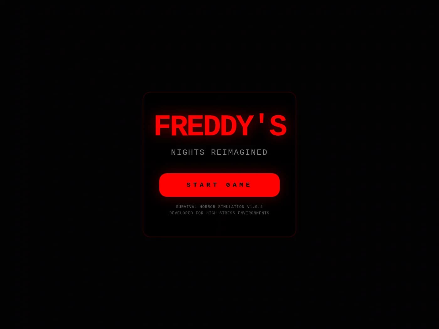 Freddy's Nights Reimagined