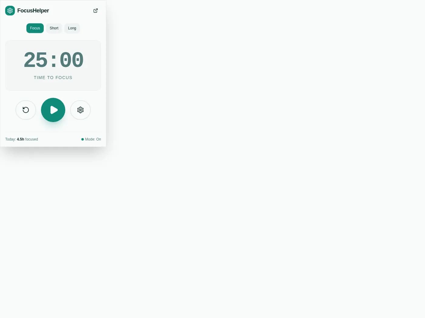 FocusHelper Extension