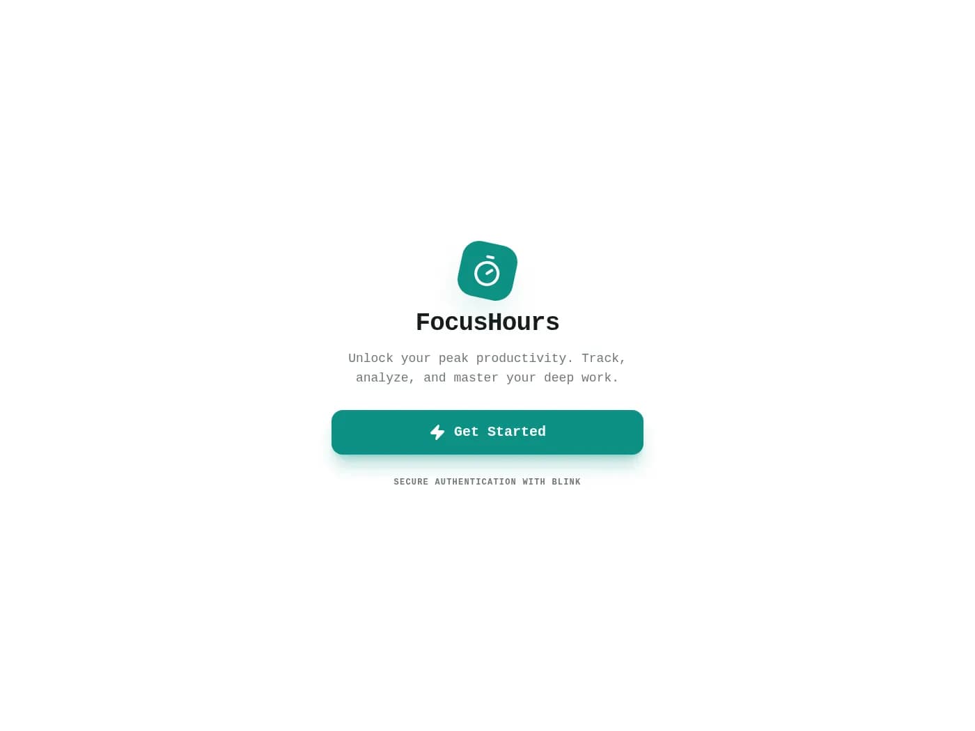 FocusHours Tracker