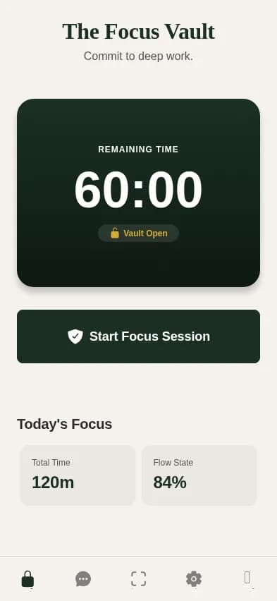 Focus Vault AI