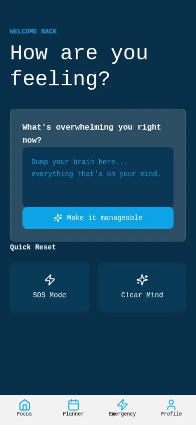 FocusFlow AI Planner