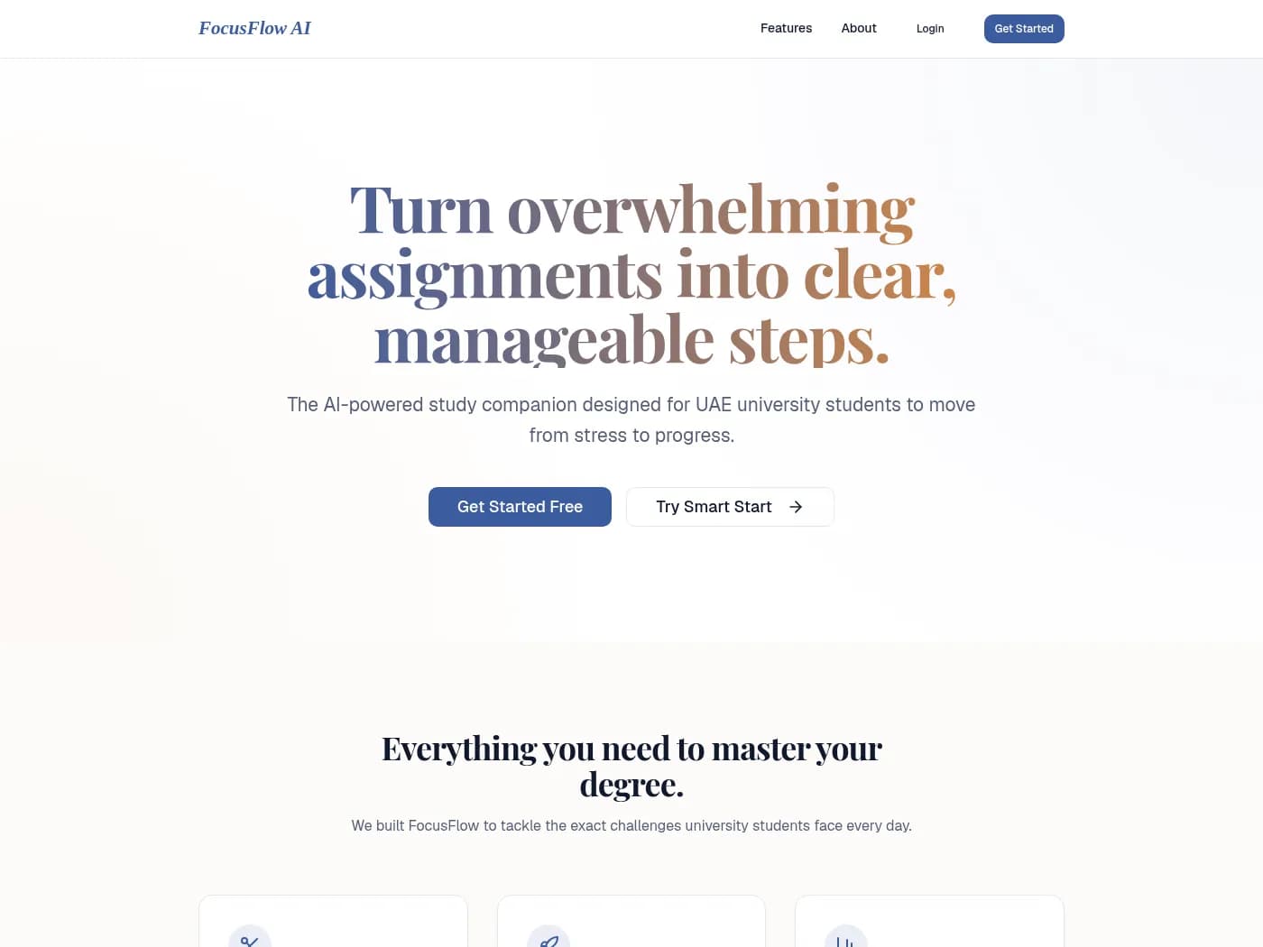 FocusFlow AI Website