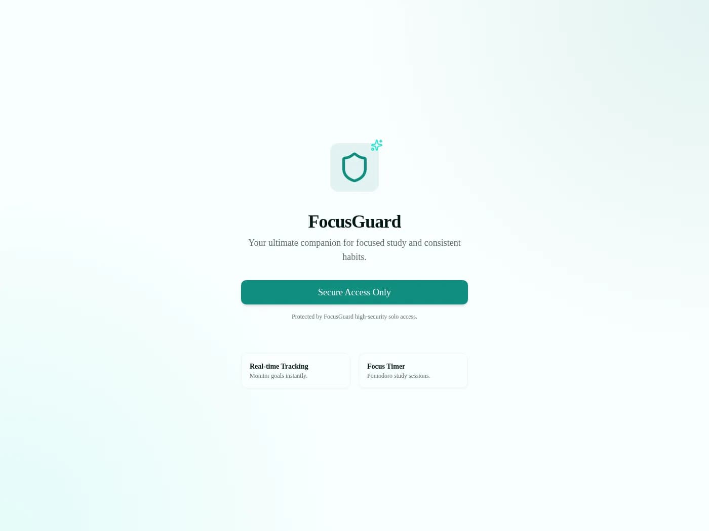 FocusGuard Habit Tracker