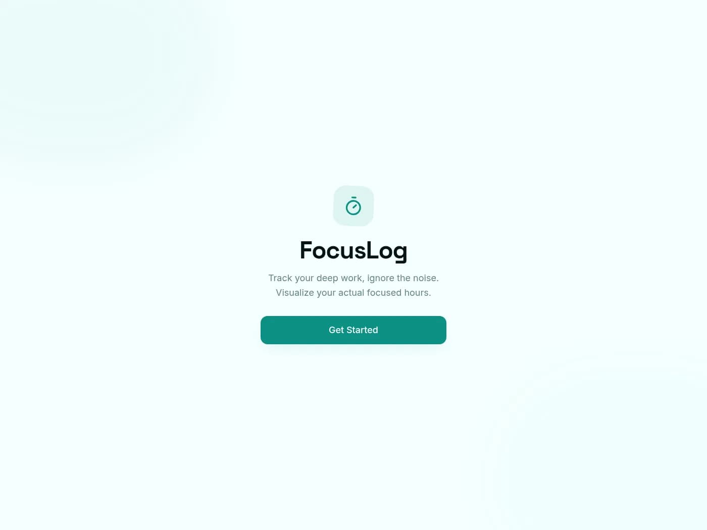 FocusLog Tracker