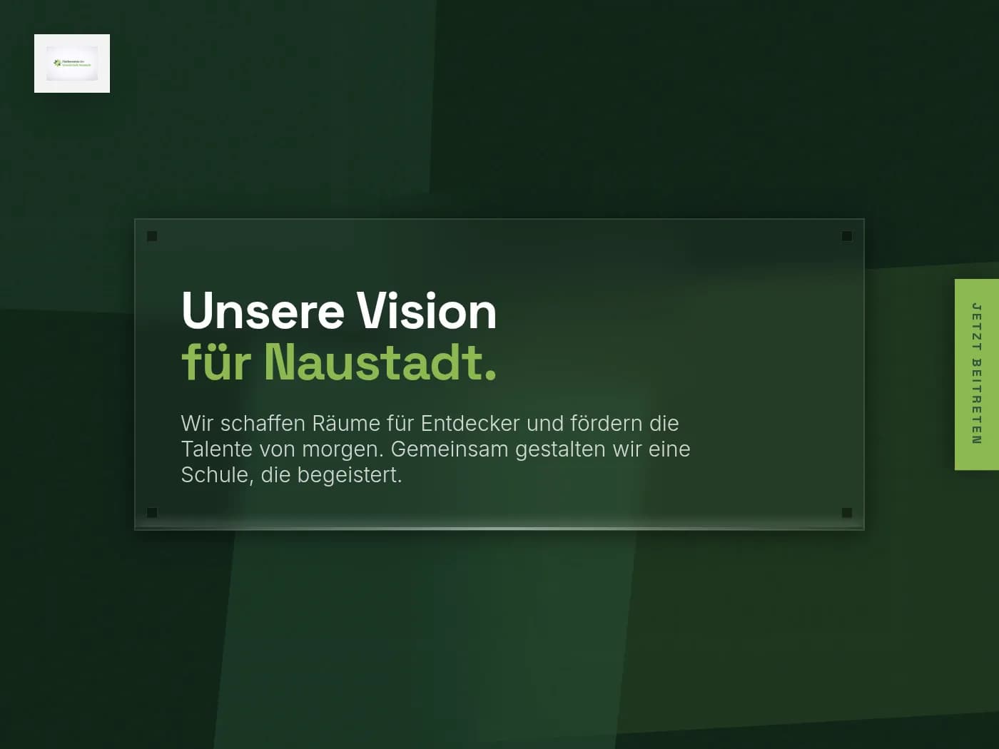 Förderverein Glastafel Web