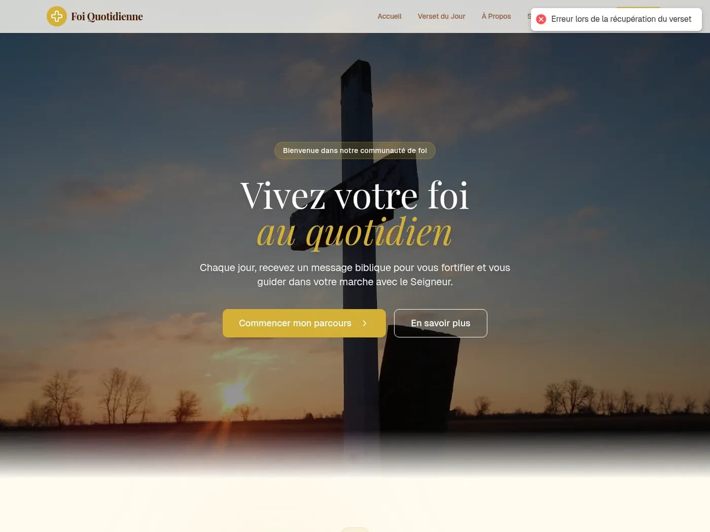 Foi Quotidienne