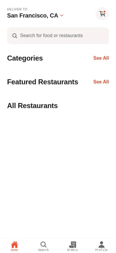 QuickBite Delivery App