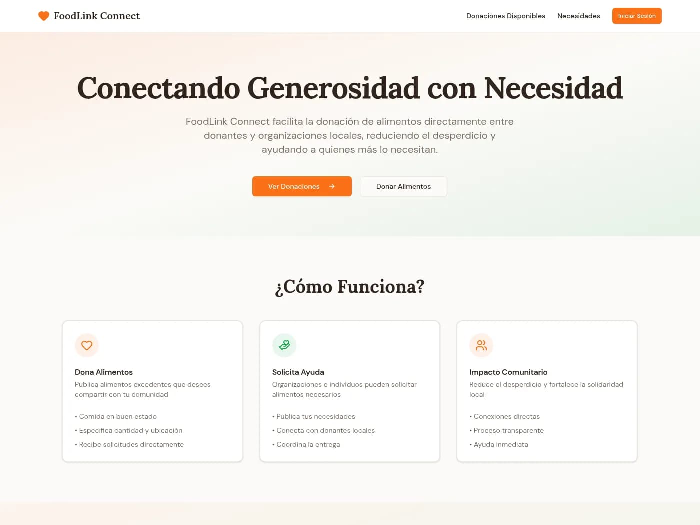 FoodLink Connect