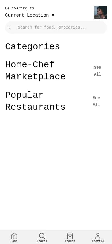Food on Door App