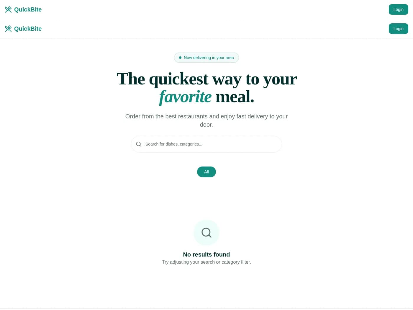 QuickBite Orders