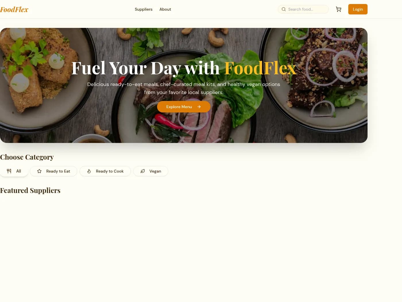 FoodFlex Platform