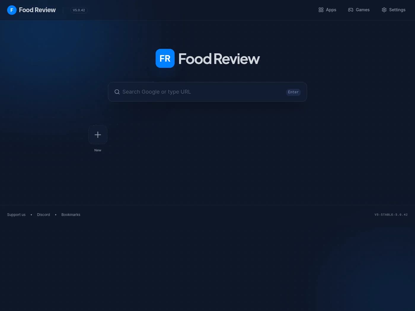Food Review Gallery Portal