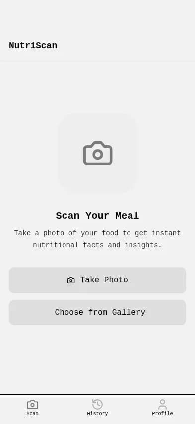NutriScan Mobile
