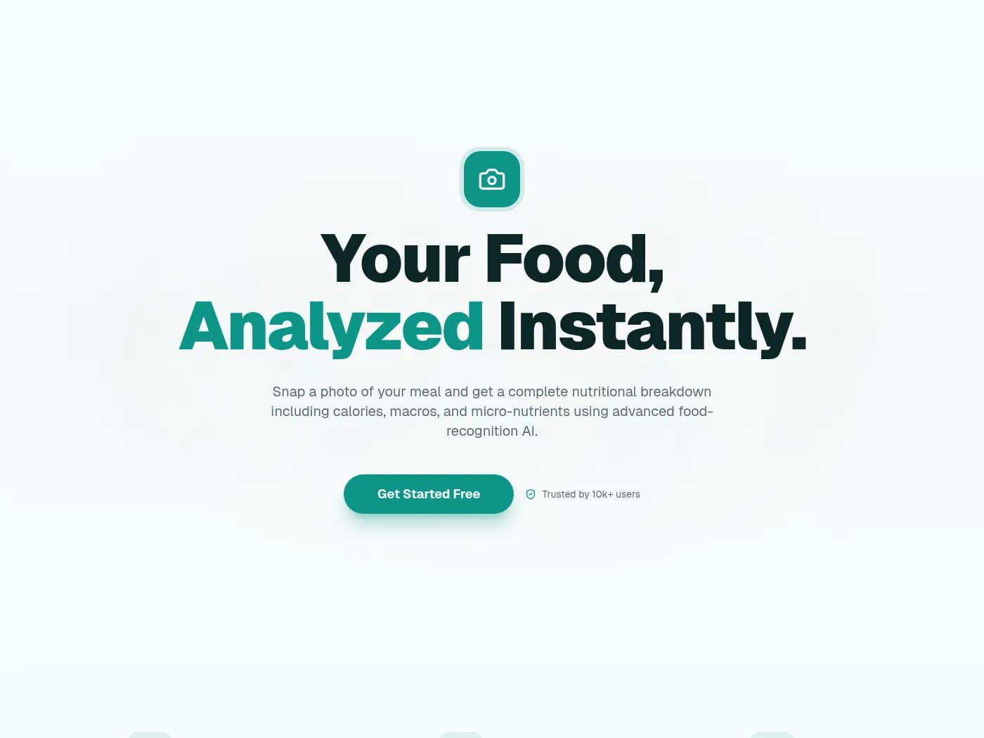 SnapNutri Analyzer