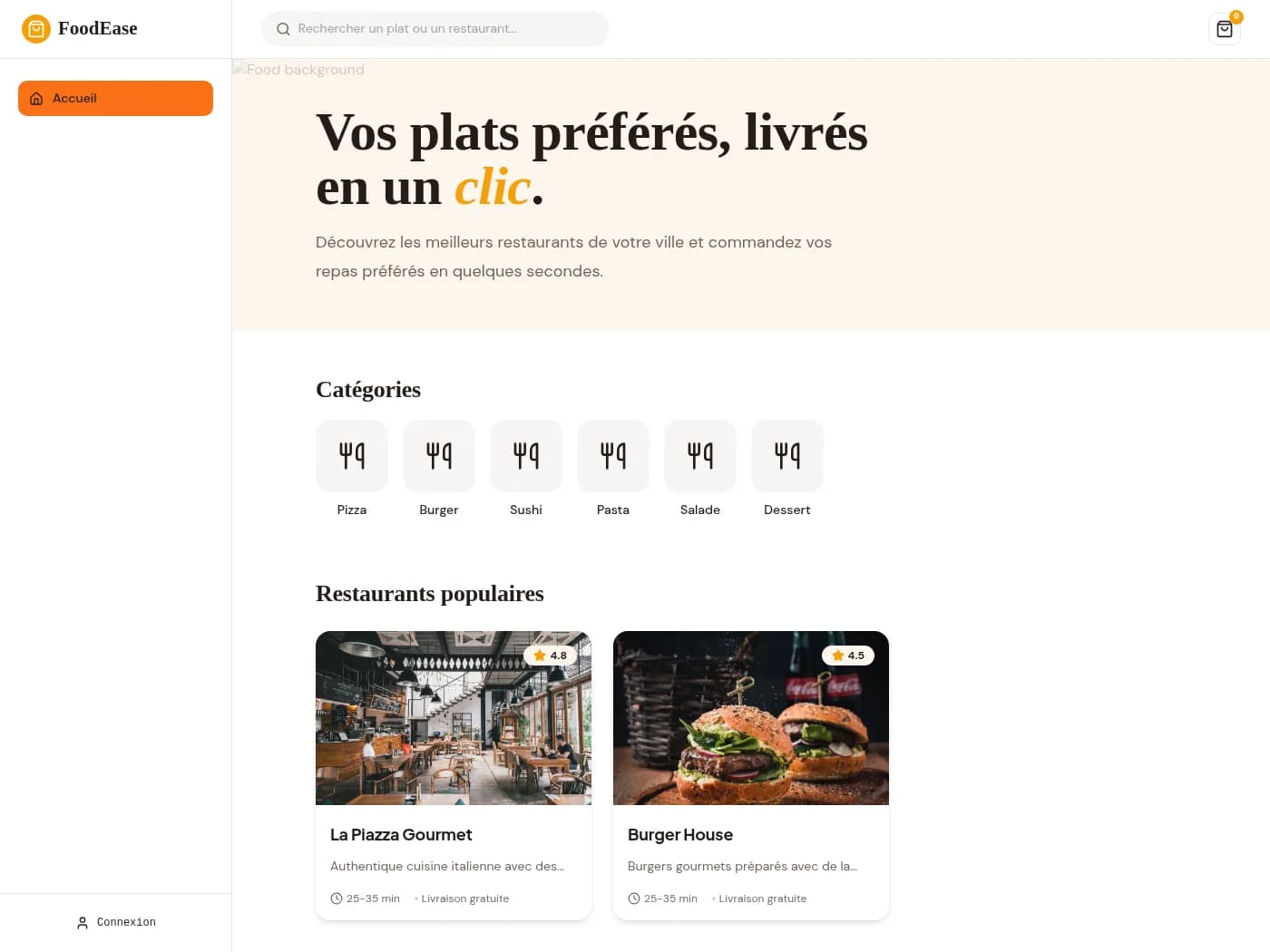 FoodEase Platform