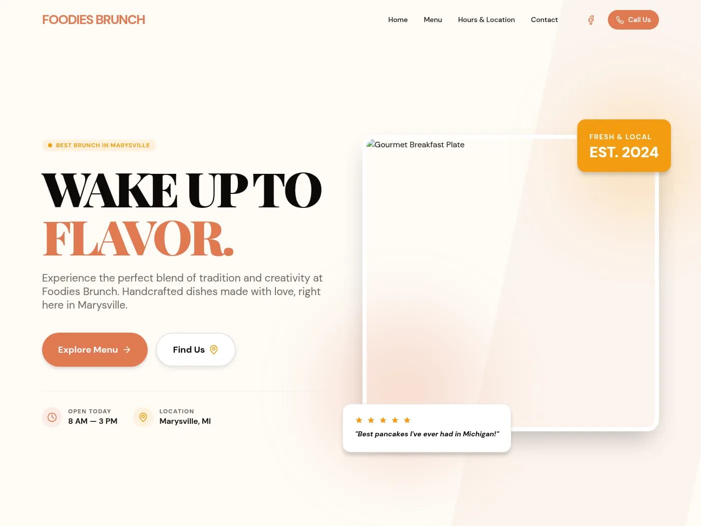 Foodies Brunch Web