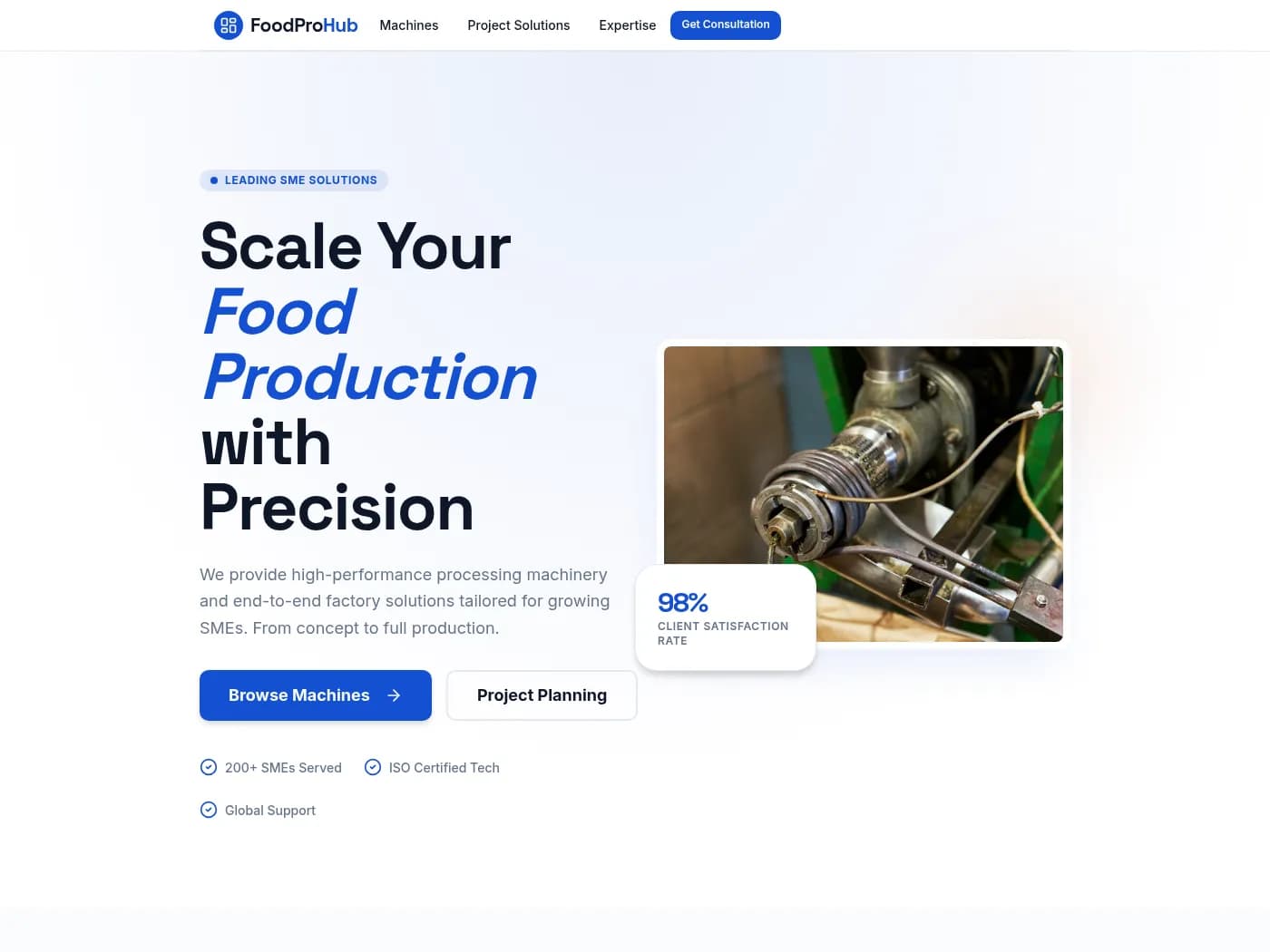 FoodPro Machines Hub