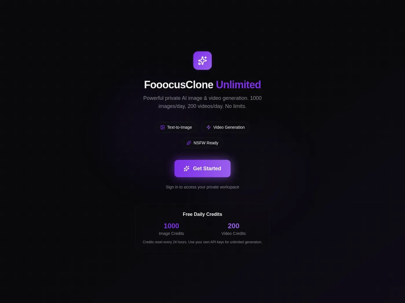 FooocusClone Unlimited