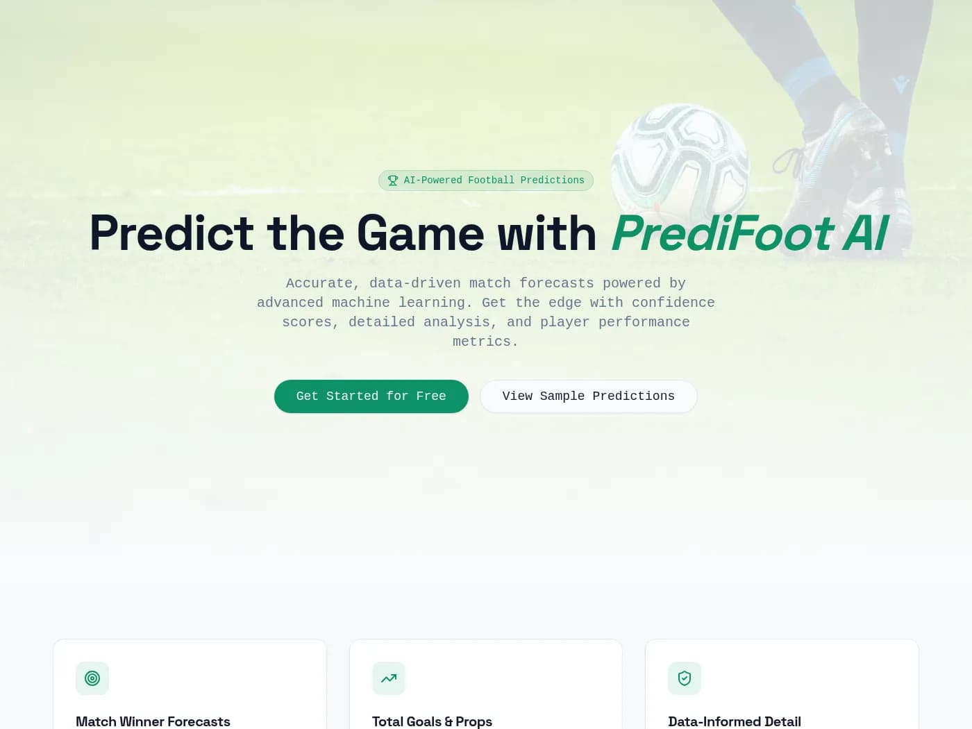PrediFoot AI