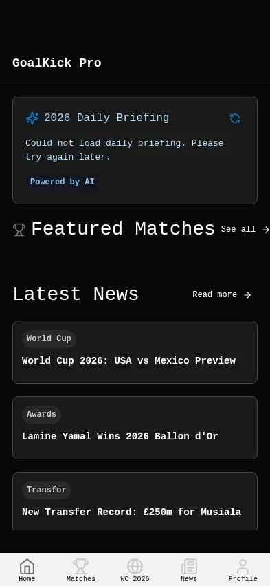 GoalKick Pro