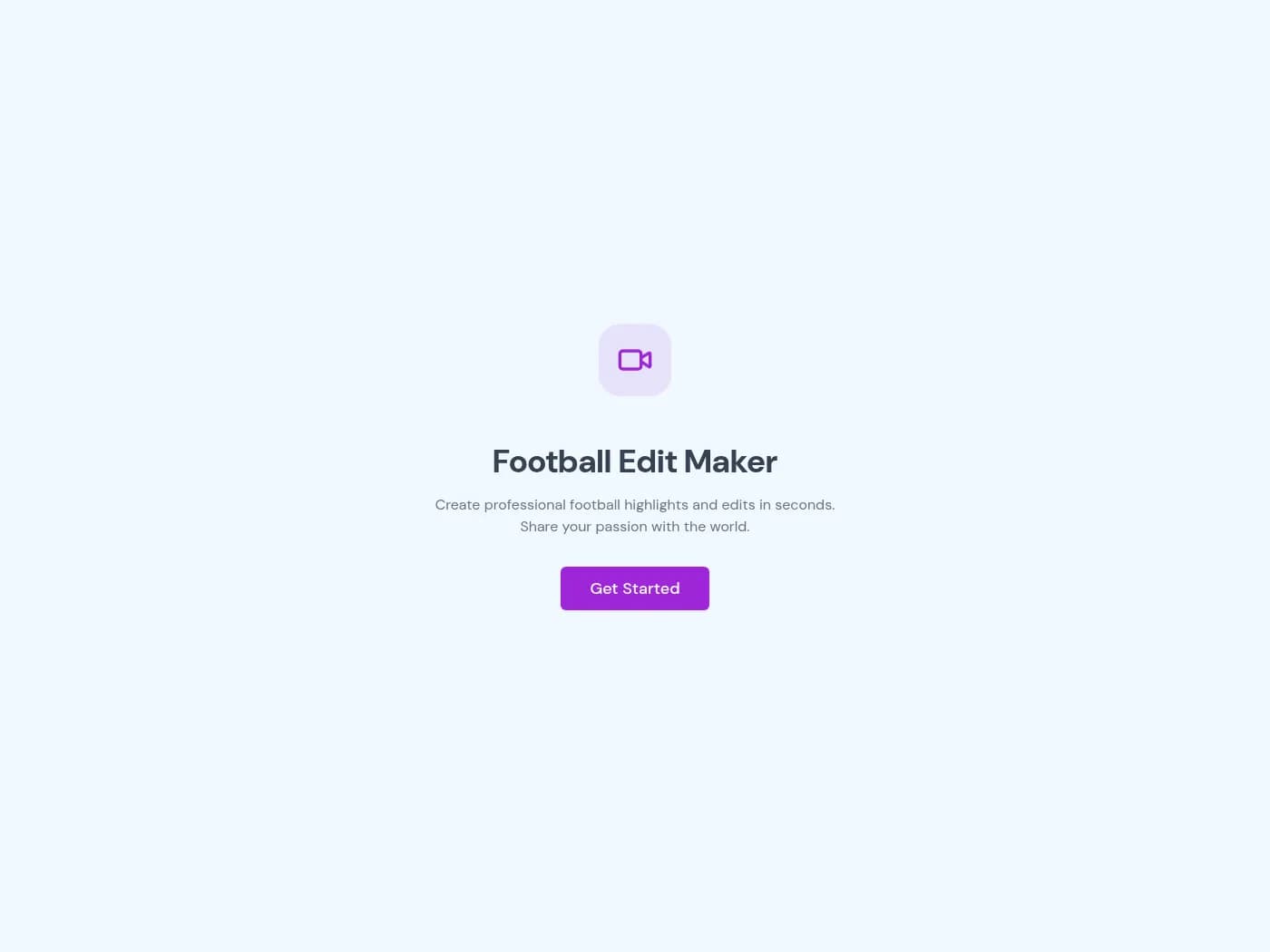 Football Edit Maker