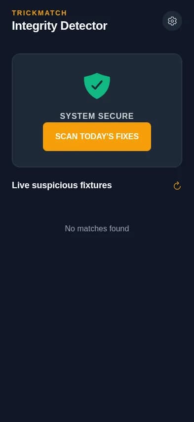 TrickMatch Detector