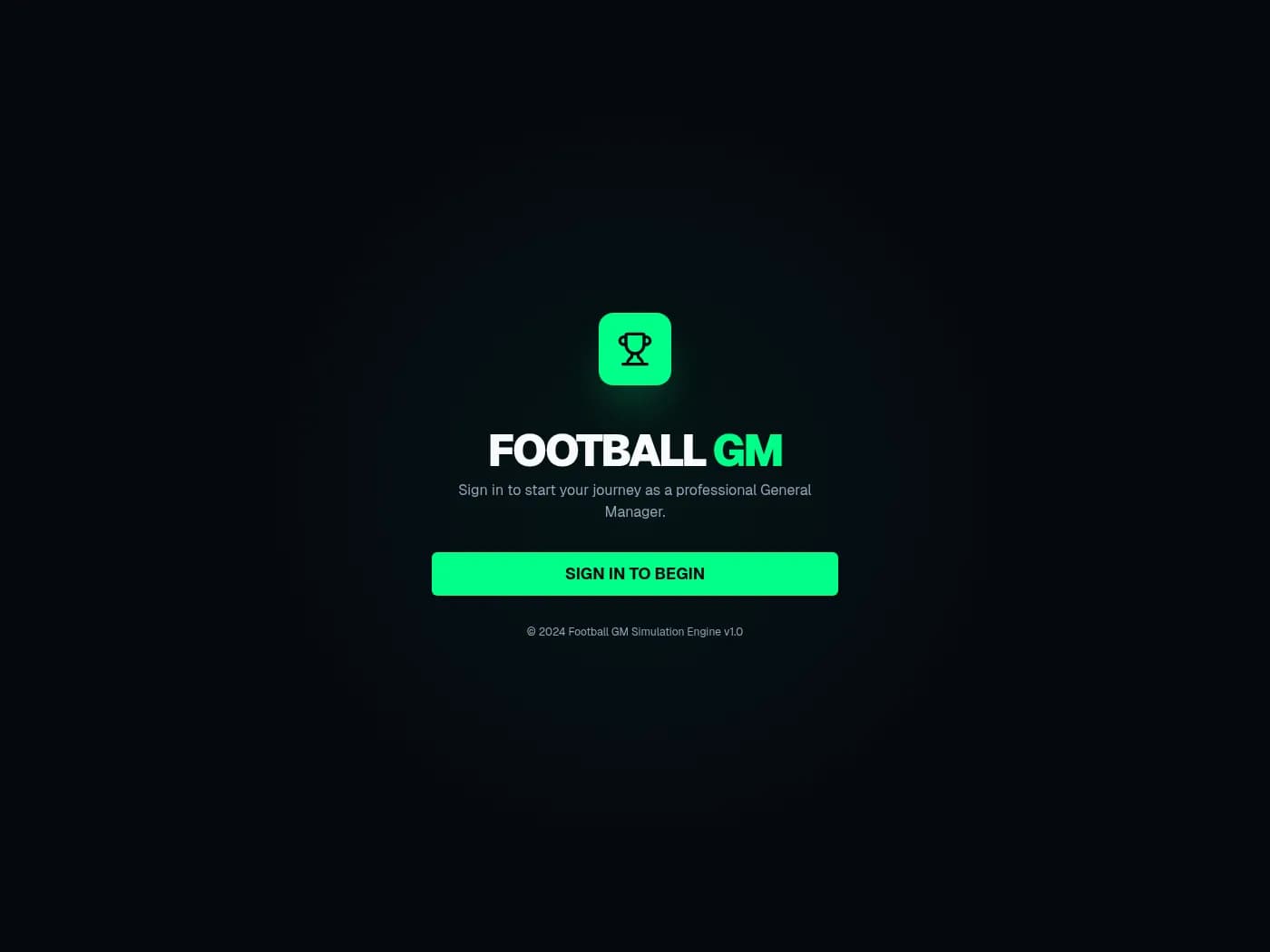 Football GM Clone