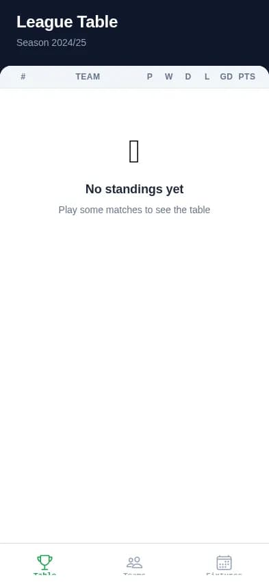 Pocket Football Manager