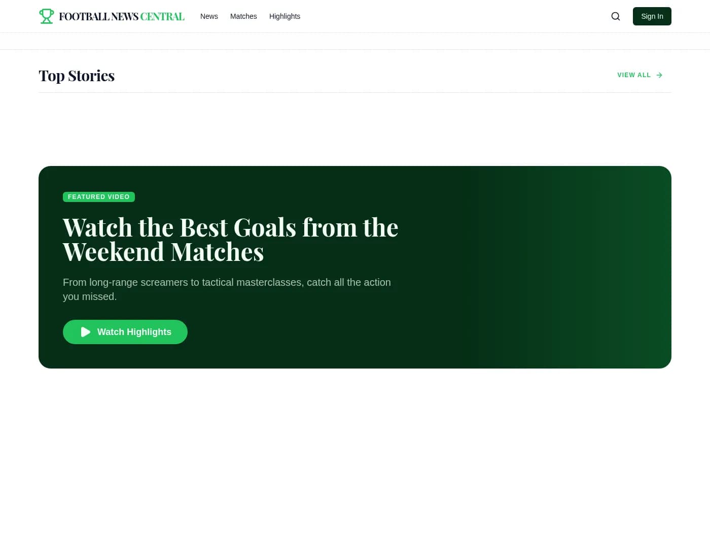 Football News Central