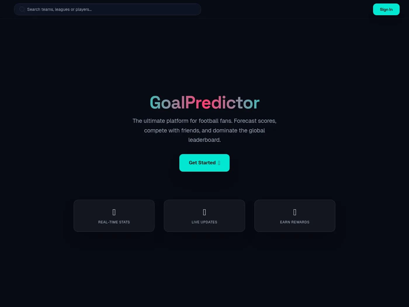 GoalPredictor