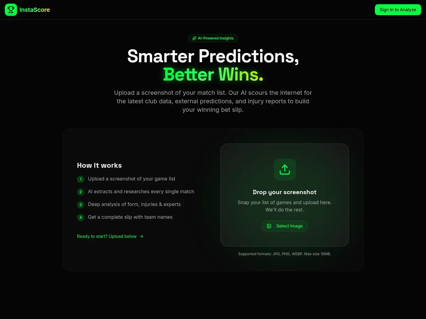 InstaScore Predictor