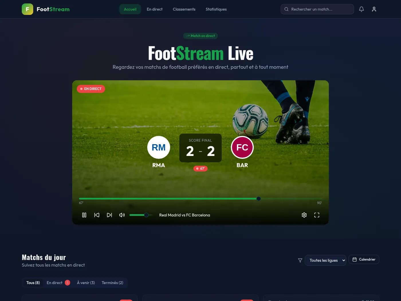 FootStream Live