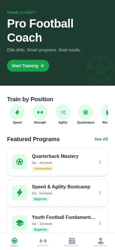 Pro Football Coach