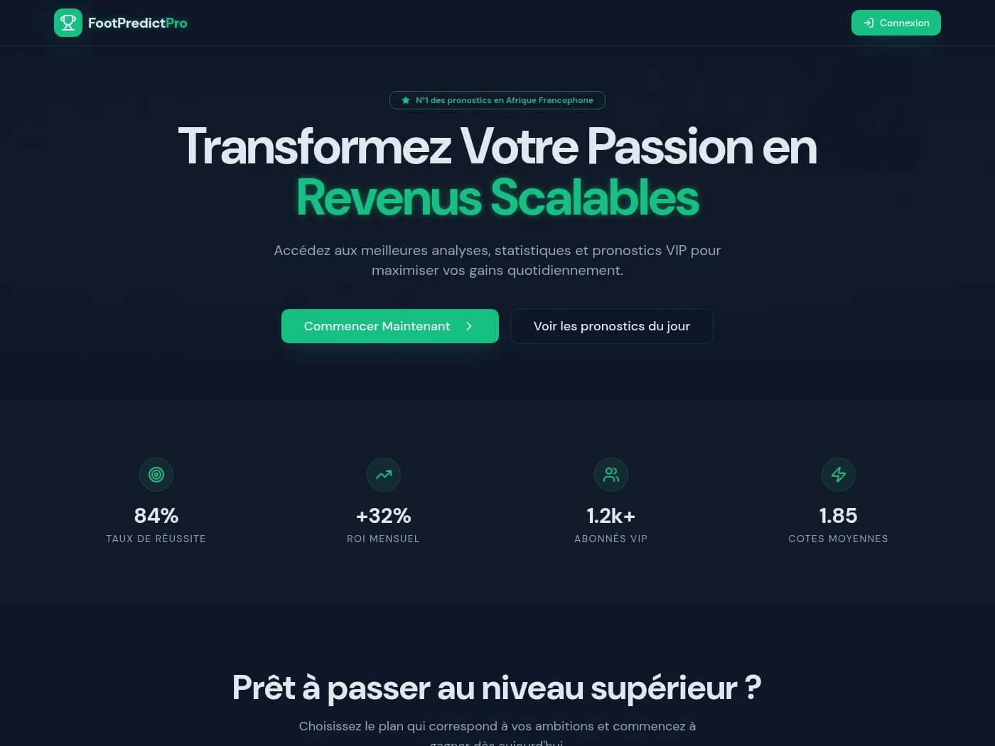FootPredict Pro