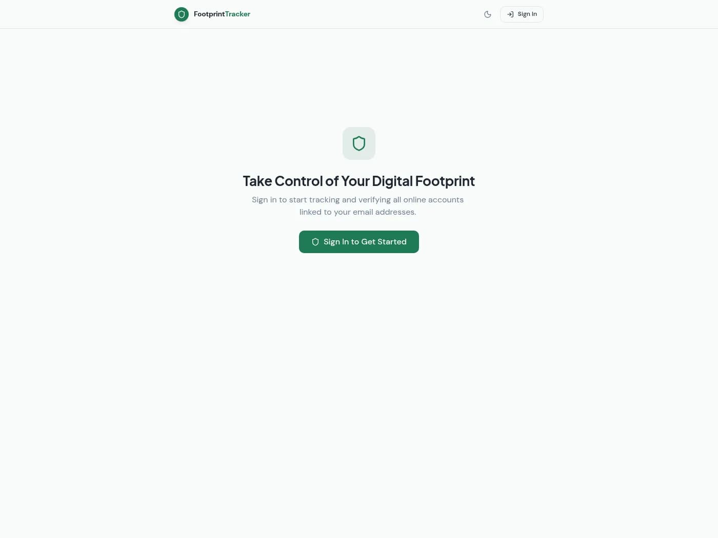Digital Footprint Tracker