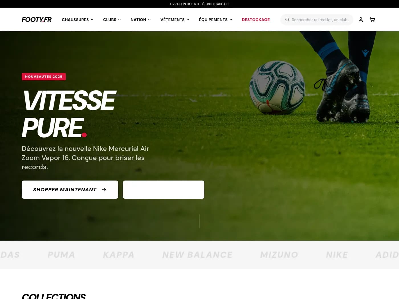 Footy Web Store