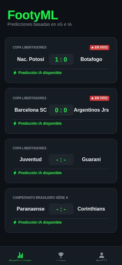 FootyML Predictor