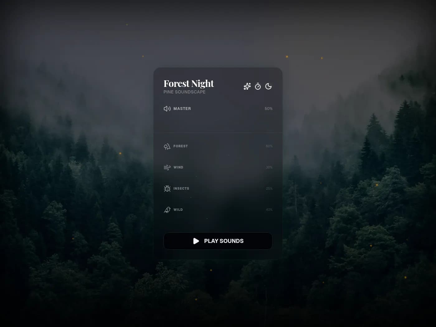 Forest Sleep Soundscape