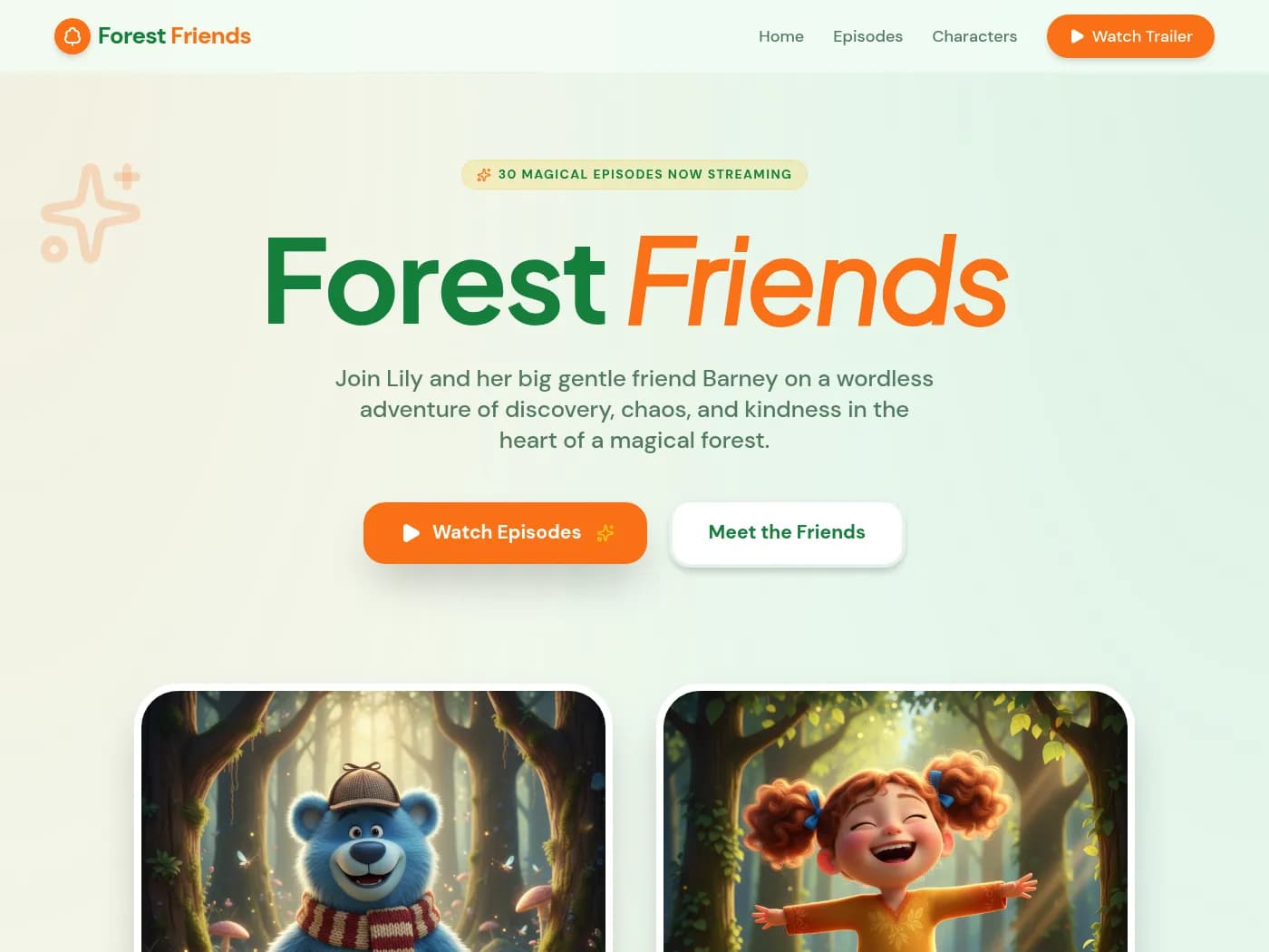 Forest Friends Animation