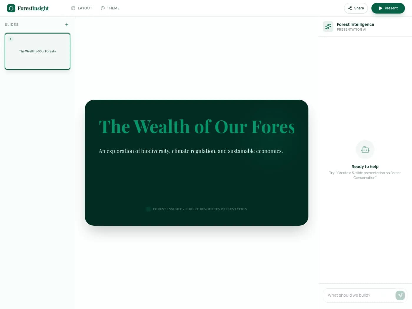 Forest Insight Hub