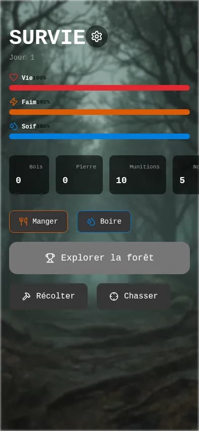 Forest Survival Quest